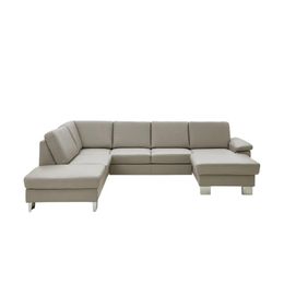 Kollektion Kraft Wohnlandschaft mit Sitz- und R&uuml;ckenbezug aus Echtleder Samu-L beige Ma&szlig;e (cm): B: 316 H: 90 &raquo; M&ouml;bel Kraft