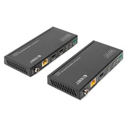 Digitus HDBaseT HDMI Extender Set, 150 m 4K/60Hz, 18 Gbps, YUV 4:4:4, HDR