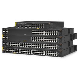HPE Networking CX6100 Switch 24-Port 1GBase-T 4-Port 10G SFP+ 370W Klasse 4 PoE rackmountf&auml;hig