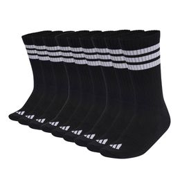 adidas originals Socken '9er-Pack' Damen Gr&ouml;&szlig;e 46/48 schwarz / wei&szlig;