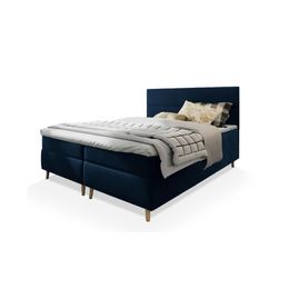 MASSENO Boxbett mit Bettkasten blau Ma&szlig;e (cm): B: 140 H: 108 &raquo; M&ouml;bel Kraft