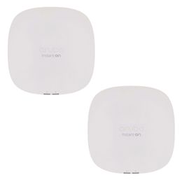 HPE Networking Instant On 2x AP25 (RW) ohne Netzteil Access Point 4x4 Wi-Fi 6 Indoor PoE f&auml;hig (Set 2xR9B28A)