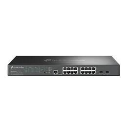 TP-LINK Omada SG3218XP-M2 16-Port 2,5G und 2-Port 10GE SFP+ L2+ Managed Switch mit 8-Port PoE