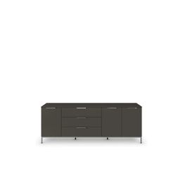 M&ouml;bel Kraft Sideboard schwarz Ma&szlig;e (cm): B: 199 H: 72 &raquo; M&ouml;bel Kraft