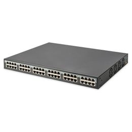 Digitus 24-Port 10G Ethernet PoE+ Injektor, 802.3at, 370 W