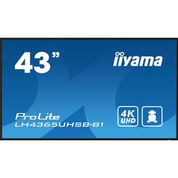 iiyama ProLite LH4365UHSB-B1 Signage Display 108cm (42,5Zoll)