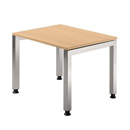 Hammerbacher h&ouml;henverstellbarer Schreibtisch VJS08/6/S buche