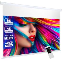 eSmart Professional MIMOTO Akustik-Motor Leinwand 254 cm 100 Zoll