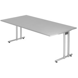 Hammerbacher Schreibtisch VNS2E/5/S lichtgrau