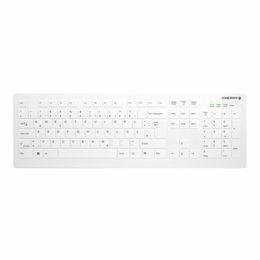 Cherry AK-C8112F kabellose Hygienetastatur - Deutsch - Wei&szlig;