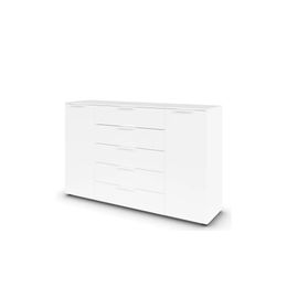M&ouml;bel Kraft Sideboard wei&szlig; Ma&szlig;e (cm): B: 160 H: 100 &raquo; M&ouml;bel Kraft
