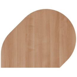 Hammerbacher Anbautisch h&ouml;henverstellbar VLA81/N/W nussbaum
