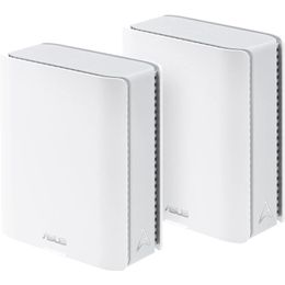 ASUS ZenWiFi BT10 BE18000 Tri-Band WiFi 7 Smart AiMesh Extendable Router 2er Set (90IG08Y0-MO3C40)