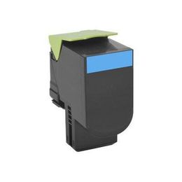 Lexmark Original 802XC Toner cyan 4.000 Seiten (80C2XC0) f&uuml;rCX510de/dhe/dthe