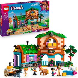 Konstruktionsspielsteine Lego "Ponyhof & Stall (42654), Lego Friends", bunt, Spielbausteine, Kinder, Kunststoff, Made in Europe