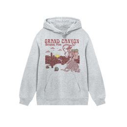 F4NT4STIC Sweatshirt 'US National Parks Grand Canyon Sunrise' male Grey size XS