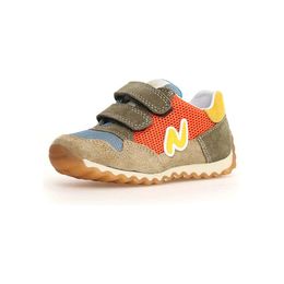 Naturino Leder-Sneakers "Sammy" in Khaki - 48% | Gr&ouml;&szlig;e 25 | Babysneakers