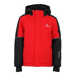 Peak Mountain Ski-/ Snowboardjacke "Etiope" in Rot/ Schwarz - 65% | Gr&ouml;&szlig;e 116 | Kinder-outdoor-jacken