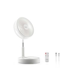 InnovaGoods Tischventilator in Wei&szlig; - &Oslash; 19,8 cm - 67% | Klima-haushalt