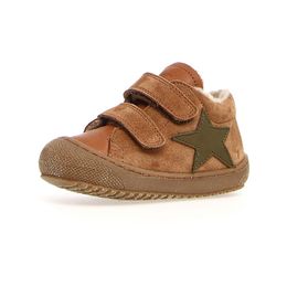 Naturino Leder-Sneakers "Kolde 2" in Hellbraun - 50% | Gr&ouml;&szlig;e 23 | Babysneakers