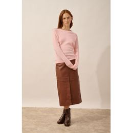Just Cashmere Kaschmir-Pullover "Jane" in Rosa - 65% | Gr&ouml;&szlig;e L | Damen-pullover-cardigans