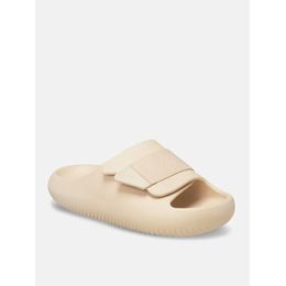 Crocs Pantoletten "Mellow Luxe Recovery" in Beige - 43% | Gr&ouml;&szlig;e 43/44 | Damen-pantoletten
