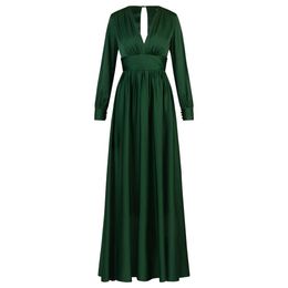 Kraimod Abendkleid Damen Gr&ouml;&szlig;e 44 dunkelgr&uuml;n Winterkleid