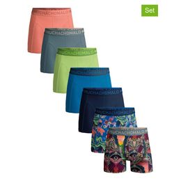 MUCHACHOMALO 7er-Set: Boxershorts in Bunt - 50% | Gr&ouml;&szlig;e M | Herren-waesche