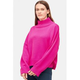 Derbe Rollkragenpullover in Pink - 53% | Gr&ouml;&szlig;e M | Damen-pullover-cardigans