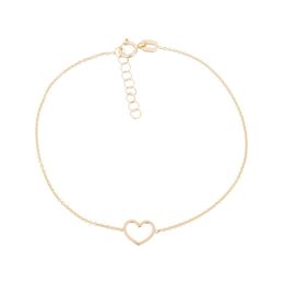 OR &Eacute;CLAT Gold-Armkette "Coeur joli" mit Schmuckelement - 77% | Schmuck