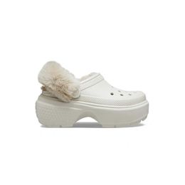 Crocs Crocs "Stomp Lined" in Creme - 37% | Gr&ouml;&szlig;e 39/40 | Damen-pantoletten