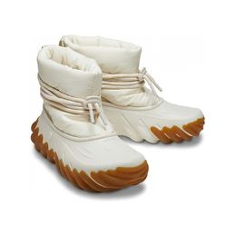 Crocs Winterboots "Echo" in Creme - 47% | Gr&ouml;&szlig;e 43/44 | Herrenstiefel