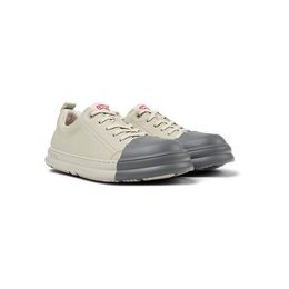 Camper Leder-Sneakers in Beige/ Grau - 56% | Gr&ouml;&szlig;e 35 | Damen-sneakers