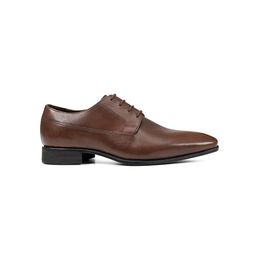 Geox Leder-Schn&uuml;rschuhe "Uomo High Life" in Braun - 60% | Gr&ouml;&szlig;e 39 | Herren-schnuerschuhe