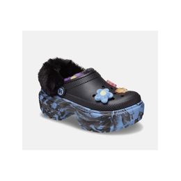 Crocs Crocs "Happy Socks X Crocs Stomp Bundle" in Schwarz/ Blau - 43% | Gr&ouml;&szlig;e 37/38 | Damen-pantoletten