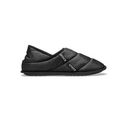 Crocs Hausschuhe "Neo Puff" in Schwarz - 40% | Gr&ouml;&szlig;e 36/37 | Damen-pantoletten