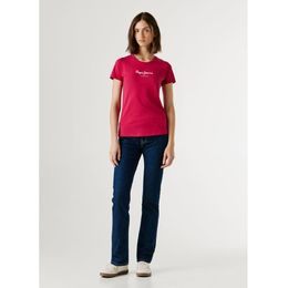 Pepe Jeans Shirt "New Virgina" in Rot - 31% | Gr&ouml;&szlig;e L | Damen-tops