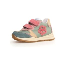 Naturino Leder-Sneakers "Quelly" in Hellblau/ Rosa - 48% | Gr&ouml;&szlig;e 25 | Babysneakers