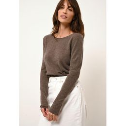Just Cashmere Kaschmir-Pullover "Vivian" in Braun - 60% | Gr&ouml;&szlig;e M | Damen-pullover-cardigans
