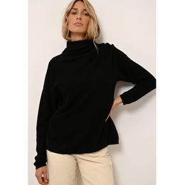 Just Cashmere Kaschmir-Rollkragenpullover "Blantyre" in Schwarz - 62% | Gr&ouml;&szlig;e XL | Damen-pullover-cardigans