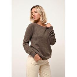 Just Cashmere Kaschmir-Pullover "Abigail" in Braun - 64% | Gr&ouml;&szlig;e S | Damen-pullover-cardigans