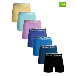 MUCHACHOMALO 7er-Set: Boxershorts in Bunt - 51% | Gr&ouml;&szlig;e L | Herren-waesche