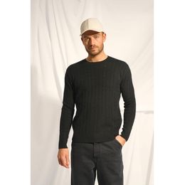 Just Cashmere Kaschmir-Pullover "Darri" in Schwarz - 61% | Gr&ouml;&szlig;e XL | Herren-plussize
