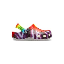 Crocs Crocs "Classic TieDye Graphic" in Wei&szlig;/ Bunt - 48% | Gr&ouml;&szlig;e 20/21 | Baby-badeschuh