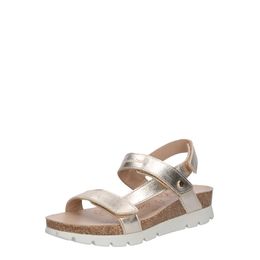 Panama Jack Strap Sandals 'Selma Shine B1' female Gold size 40