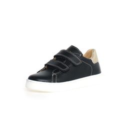 Naturino Leder-Sneakers "Hasselt" in Schwarz - 50% | Gr&ouml;&szlig;e 23 | Babysneakers