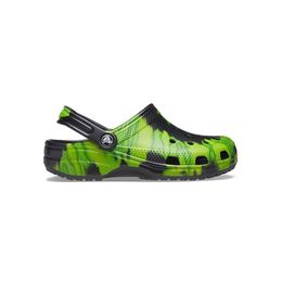 Crocs Crocs "Classic Tie Dye" in Schwarz/ Gr&uuml;n - 36% | Gr&ouml;&szlig;e 20/21 | Baby-badeschuh