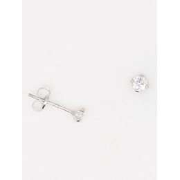 OR &Eacute;CLAT Wei&szlig;gold-Ohrstecker "Simply You" mit Edelsteinen - 76% | Schmuck