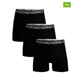 MUCHACHOMALO 3er-Set: Boxershorts in Schwarz - 54% | Gr&ouml;&szlig;e XXL | Herren-waesche