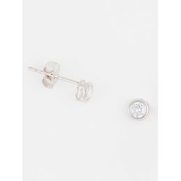 OR &Eacute;CLAT Wei&szlig;gold-Ohrstecker "philtre d'amour" mit Edelsteinen - 74% | Schmuck